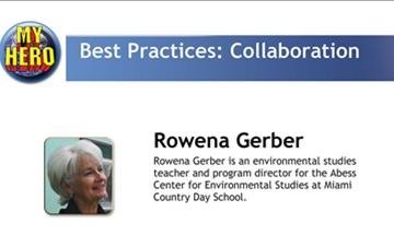 Rowena Gerber at ISTE 2012 | MY HERO