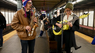 The Hustle: Life of Subway Performers | MY HERO