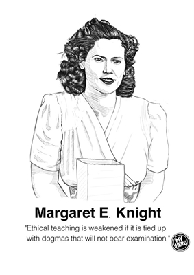 Portrait of Margaret E Knight | Portrait of Margaret E Knight | MY HERO