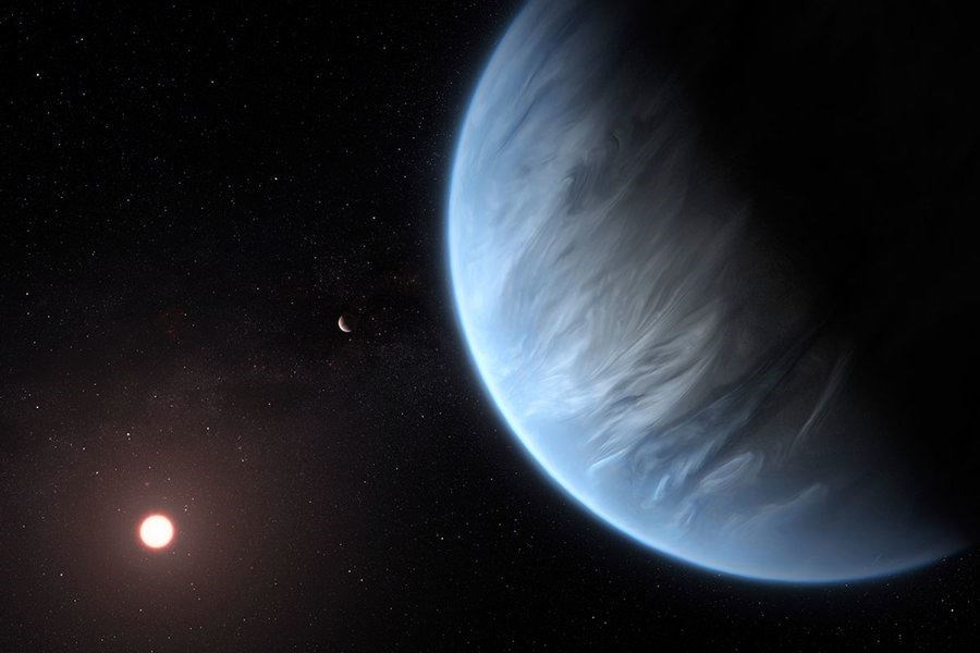 Astronomers find water vapor on distant, temperate planet | MY HERO