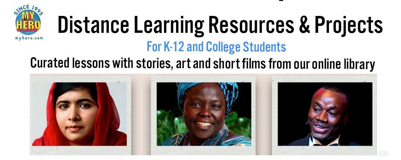 DISTANCE LEARNING USING MY HERO RESOURCES AND PROJECTS | MY HERO