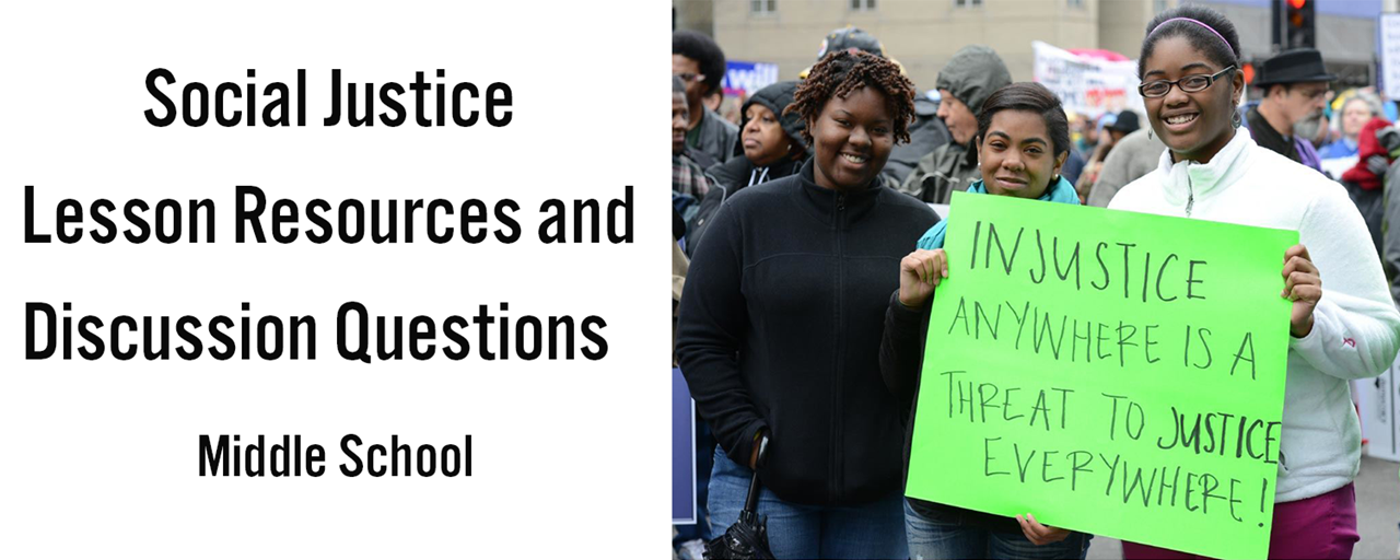 Middle School Social Justice Multimedia Lesson Resource | MY HERO