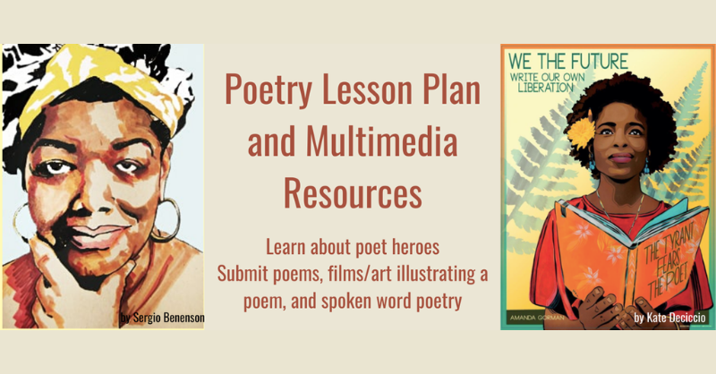 Poetry Lesson Plan and Multimedia Resource | MY HERO