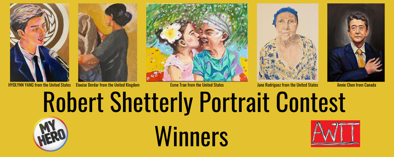 MY HERO Robert Shetterly Portrait Contest Winners 2022 | MY HERO