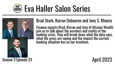 Eva Haller Salon - Brad Stark, Kieran Osbourne and Joey S. Khoury | MY HERO
