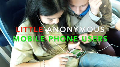 Little Anonymous Mobile Phone Users | MY HERO