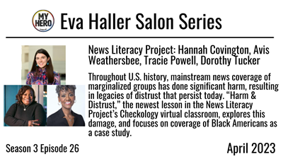 Eva Haller Salon - News Literacy Project: Hannah Covington, Avis ...