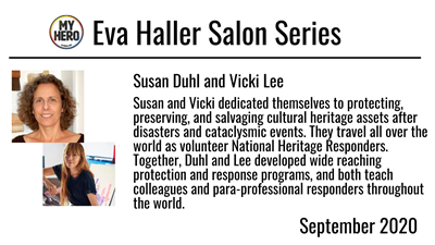 Eva Haller Salon - Susan Duhl & Vicki Lee | MY HERO