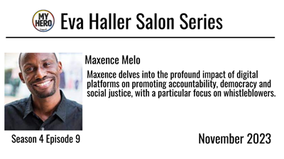 Eva Haller Salon - Maxence Melo | MY HERO