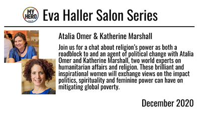 Eva Haller Salon - Atalia Omer & Katherine Marshall | MY HERO