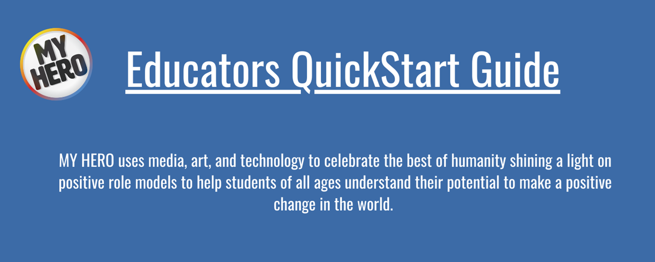 MY HERO QuickStart Guides | MY HERO