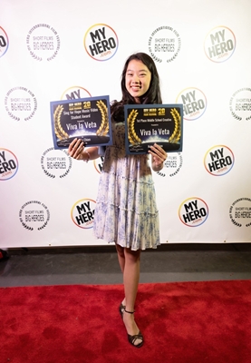Natalie Chien Wins 2024 MY HERO Sing for Hope Music Video Student Award | MY HERO