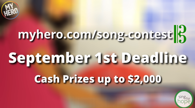 The Sing for Hope Music Video Award | MY HERO
