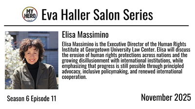 Eva Haller Salon - Elisa Massimino | MY HERO