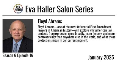 Eva Haller Salon - Floyd Abrams | MY HERO